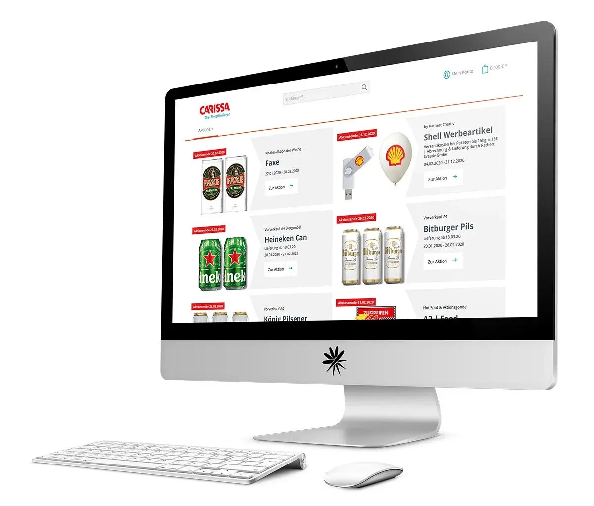 Case Study B2B-Onlineshop mit Shopware 5 Enterprise für CARISSA | basecom